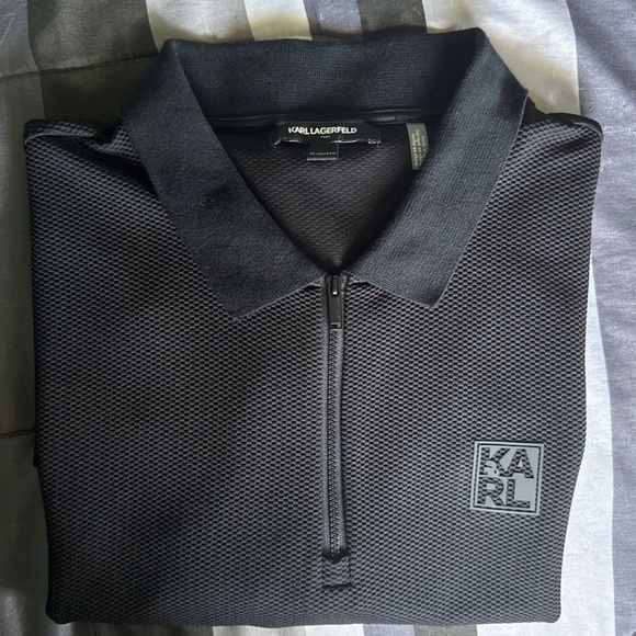 Karl Lagerfeld | Shirts | Men Xl Polo | Poshmark